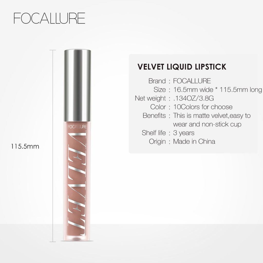 Focallure Velvet Matte Lipstick-FA 76 - Focallure Pakistan