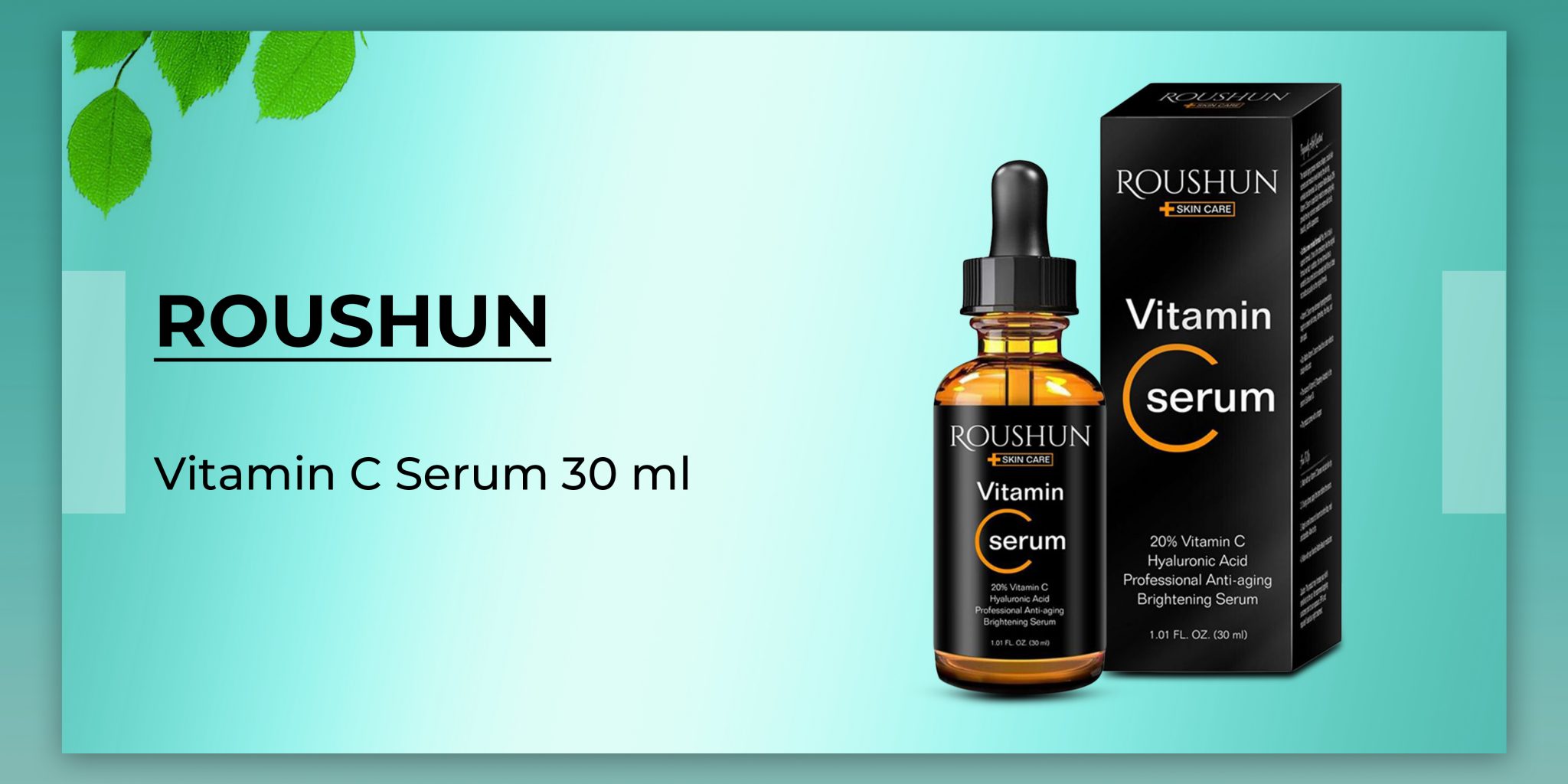 Roushun Vitamin C Serum - Focallure Pakistan