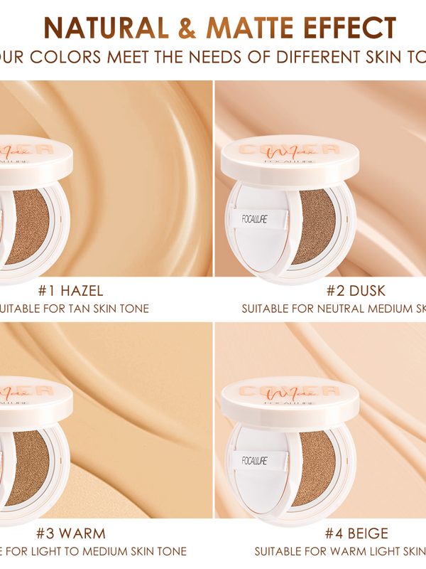 Focallure FA162 Matte & Moisturizing BB Cushion Foundation - Focallure ...